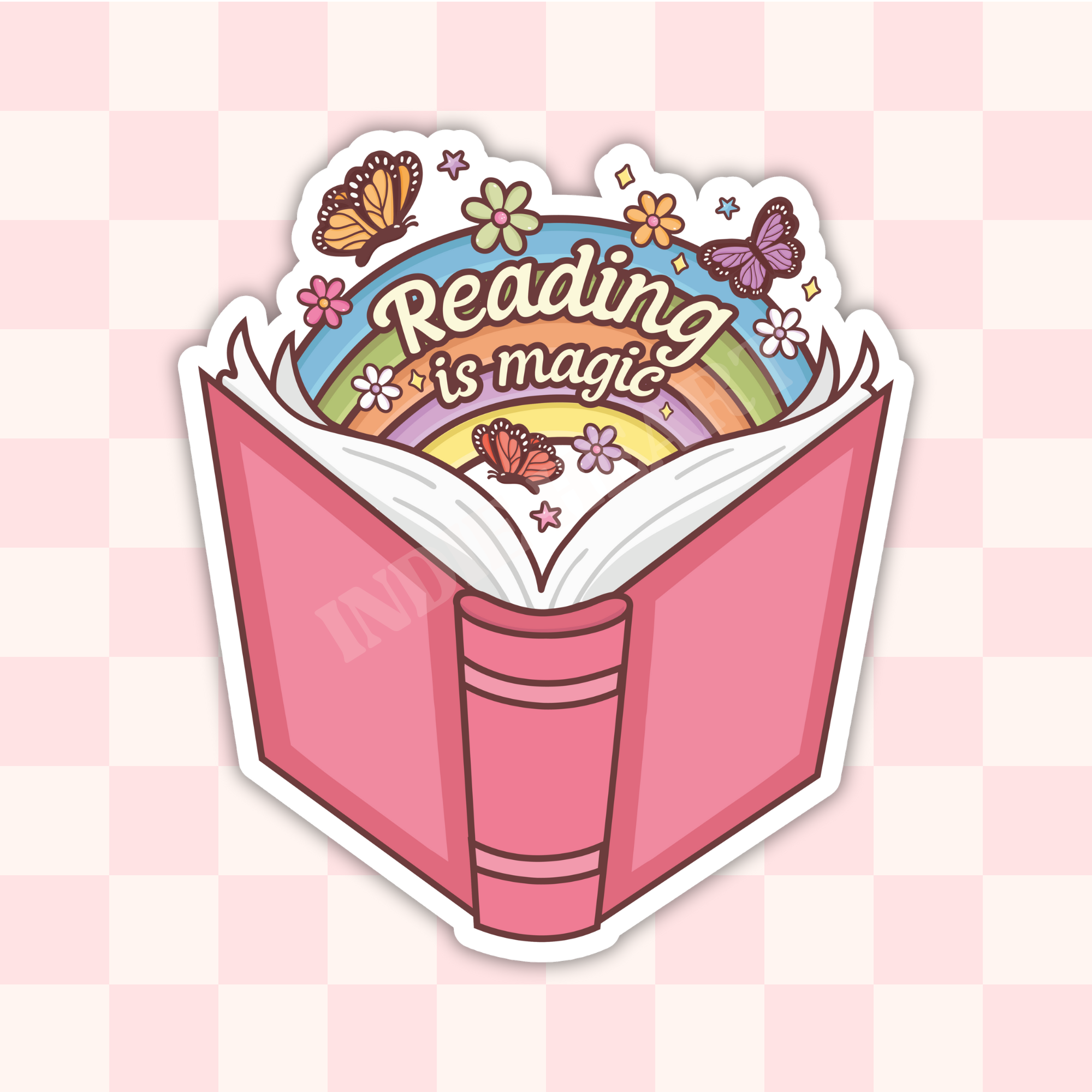 Reading Is Magic Sticker – Beyond the Covers